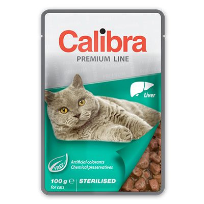 Calibra Cat Premium Sterilised Kesica Džigerica 100g