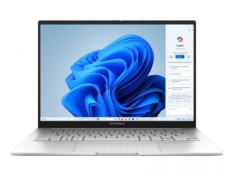 ASUS ZENBOOK 14 OLED UX3405MA-QD436W (14 INCA OLED FULL HD, CORE ULTRA 5 PROCESSOR 125H, 16GB, SSD 512GB, WIN11 HOME)