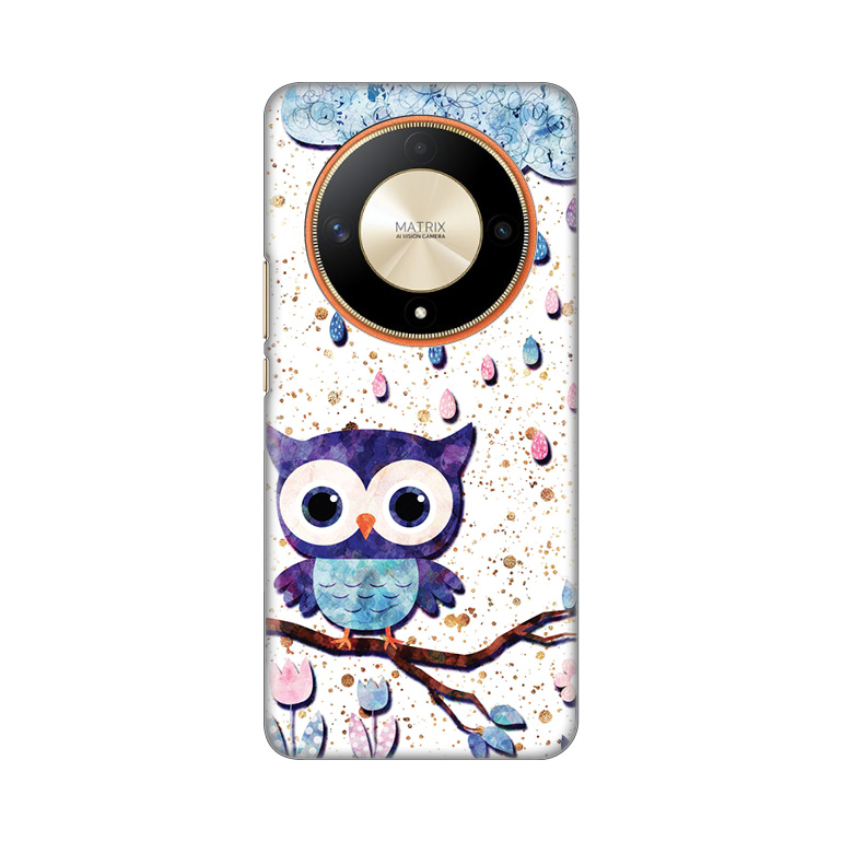 TORBICA SILIKONSKA PRINT SKIN ZA HONOR MAGIC 6 LITE OWL