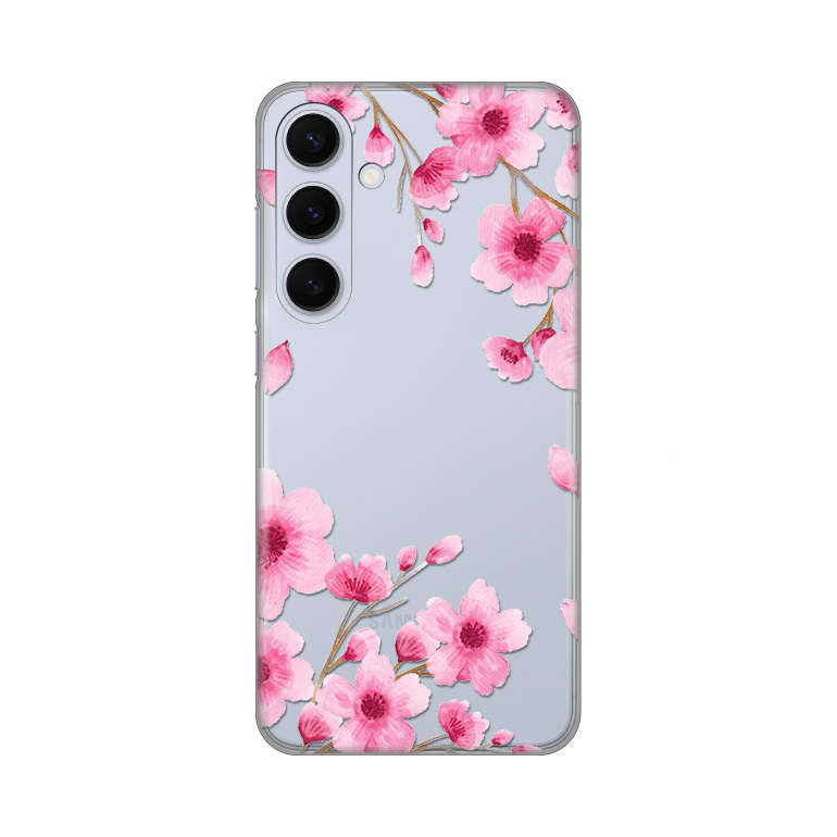 TORBICA SILIKONSKA PRINT SKIN ZA SAMSUNG S926B GALAXY S24 PLUS ROSE FLOWERS