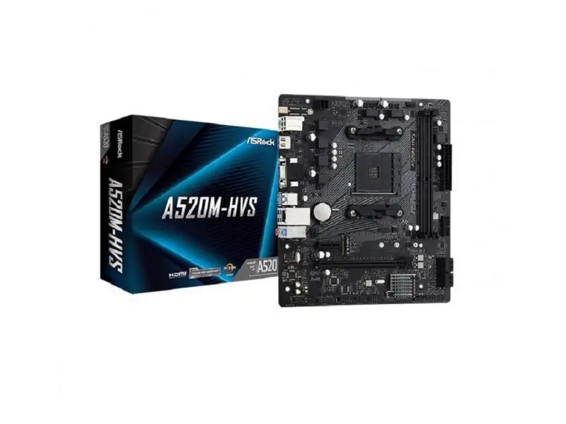 ASROCK AMD MB A520M-HVS AM4