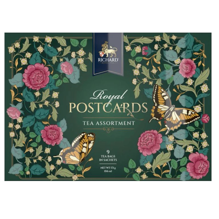 Richard Royal Postcard tea assortment 17,1gr