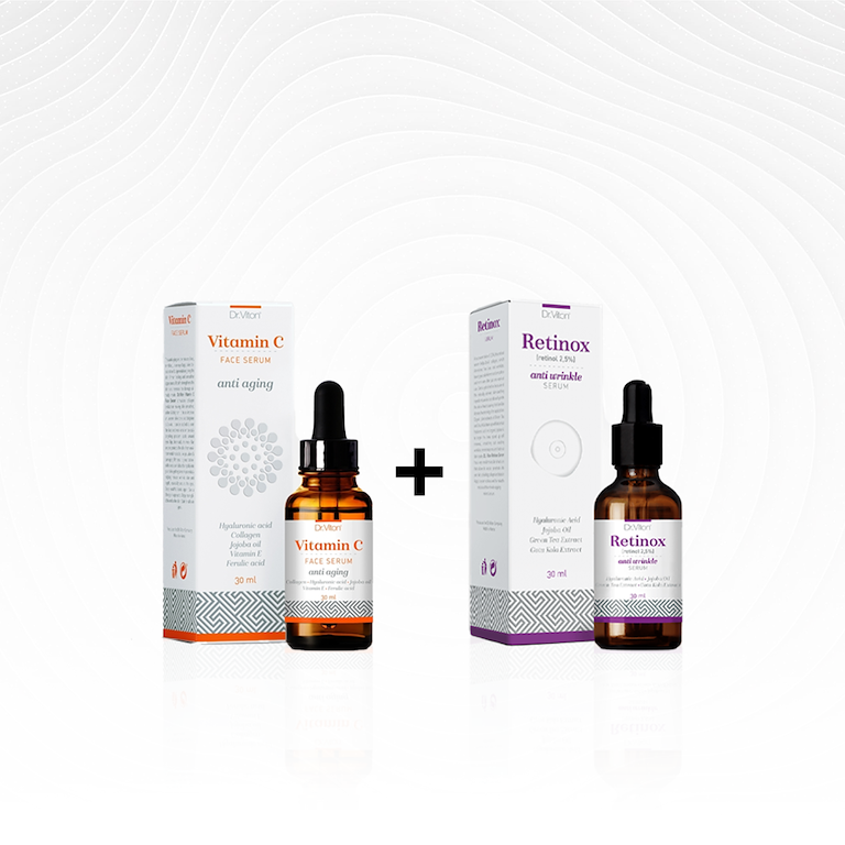 Vitamin C Serum + Retinox serum, 30 ml + 30 ml