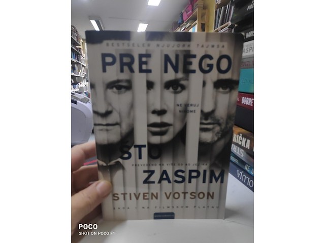 Pre nego što zaspim Stiven Votson