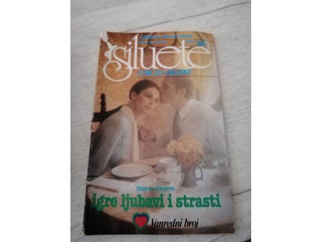 Ljubavni Siluete br.35 - Igre ljubavi i strasti