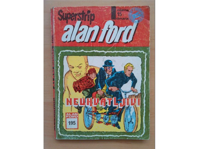 Alan Ford Vjesnik broj 195 - Neuhvatljivi