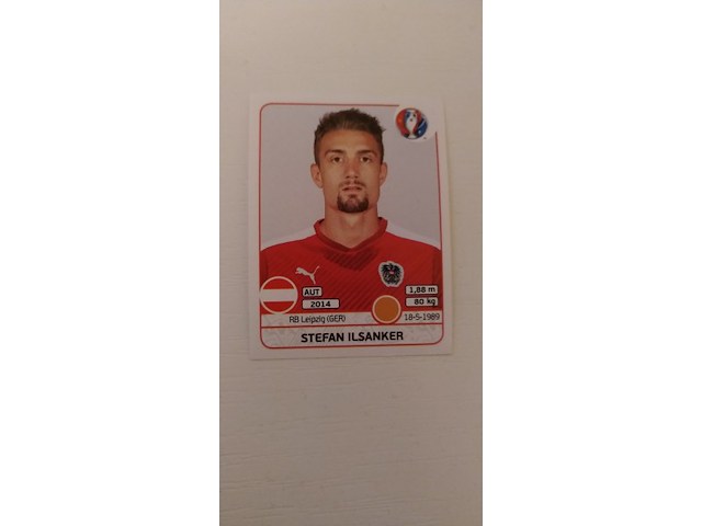 Panini EURO 2016 sličica broj 641