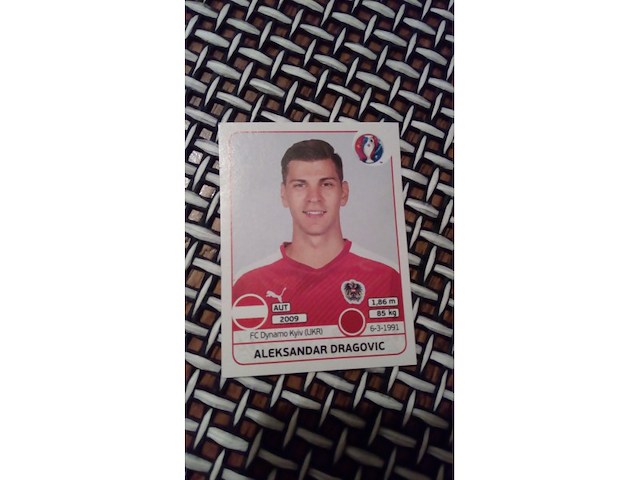 Panini EURO 2016 sličica broj 633