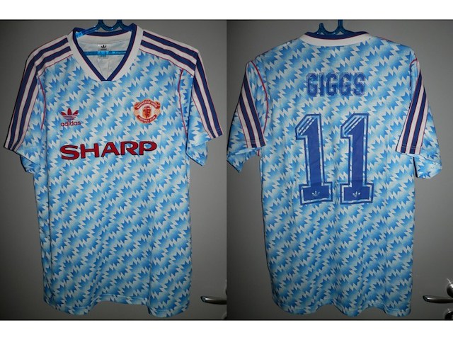 Manchester United dres 1991-92 Giggs 11 (Gostujući)