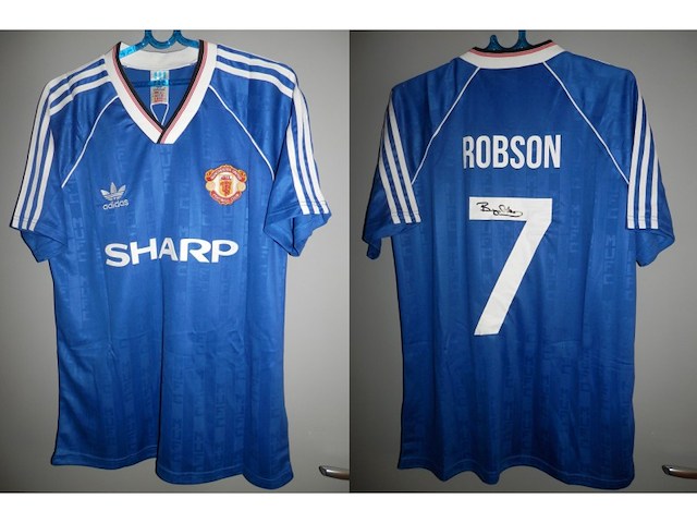 Manchester United dres 1988-90 Robson 7 (Treći dres)