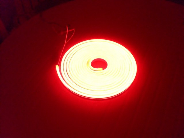 NEON LED FLEXIBILNO CREVO-crveno