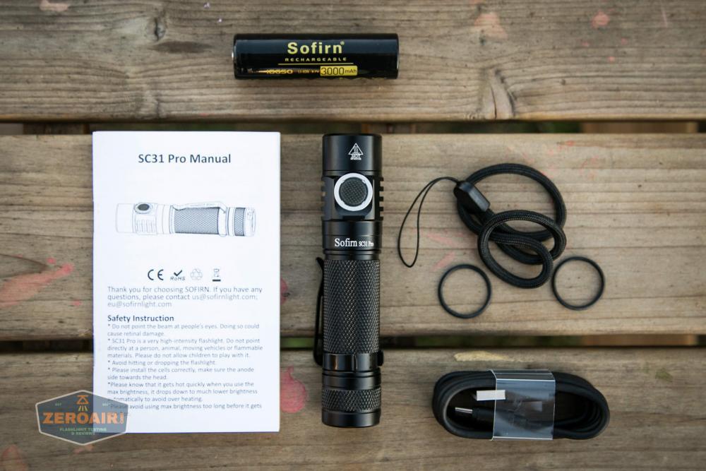 Sofirn SC 31Pro 2000 Lumena USB-C 18650 3000mA