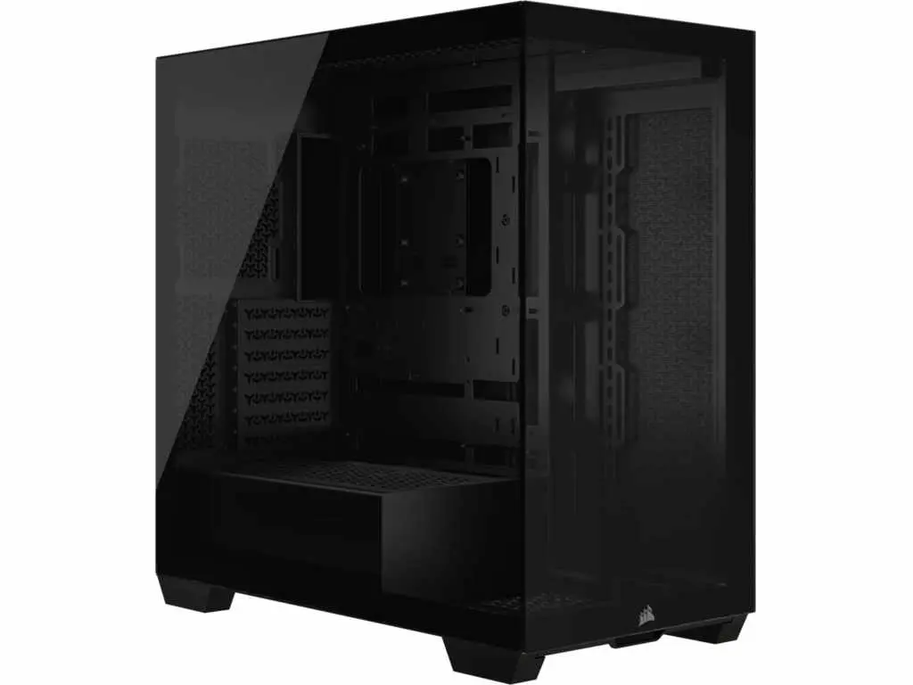 CORSAIR kuciste 3500X Mid-Tower/ATX/kaljeno staklo/bez napajanja/crna