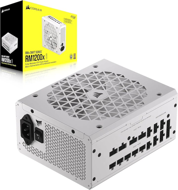 CORSAIR napajanje SHIFT RM1200x 1200W/modularno/ATX/80+Gold/bela