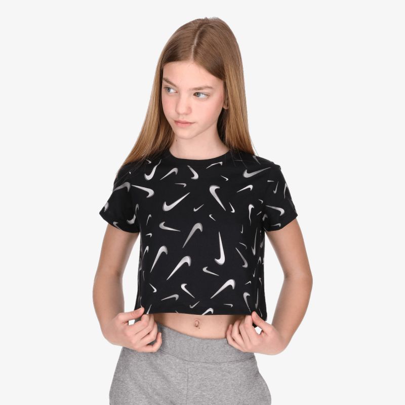 Nike G NSW TEE CROP SWOOSHES