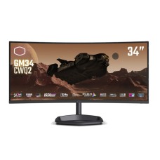 COOLER MASTER GM34-CWQ2 WQHD 165Hz USB-C AMD FreeSync Premium Curved (CMI-GM34-CWQ2-EK)