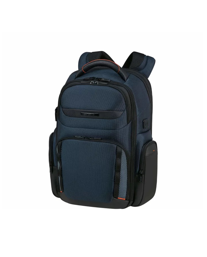 LAPTOP RANAC PRO-DLX 6-BACKPACK 15.6″3V EXP MESH CYBER BLUE/PAPAYA ORANGE BLUE Samsonite