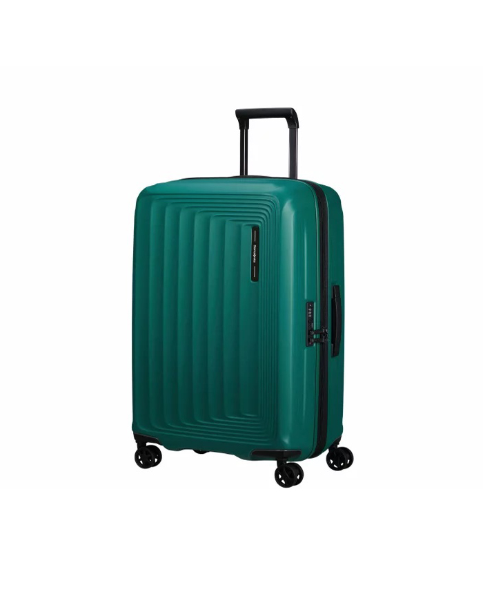 KOFER NUON-SPINNER 69/25 EXP PINE GREEN TROLLEY Samsonite