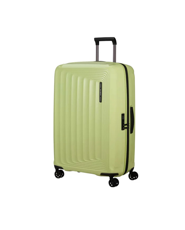 KOFER NUON-SPINNER 75/28 EXP METALLIC MELON TROLLEY Samsonite