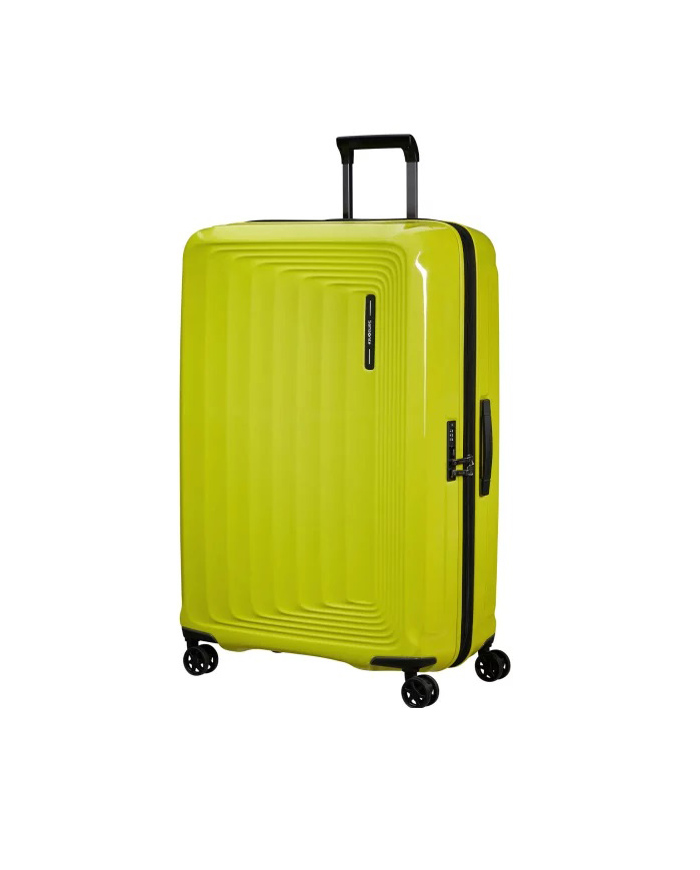 KOFER NUON-SPINNER 81/30 EXP METALLIC LIME TROLLEY Samsonite