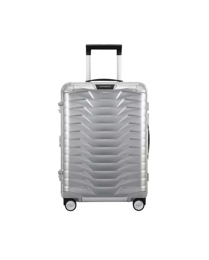 KOFER PROXIS ALU-SPINNER S 55/20 ALUMINIUM SILVER TROLLEY Samsonite