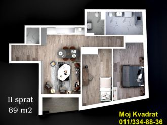 89m² 129.050€
Pančevo, Centar