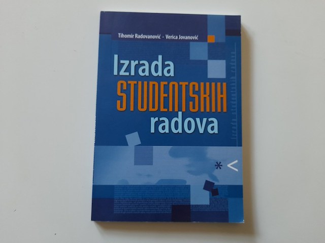 Izrada studentskih radova-T. Radovanović, V. Jovanović