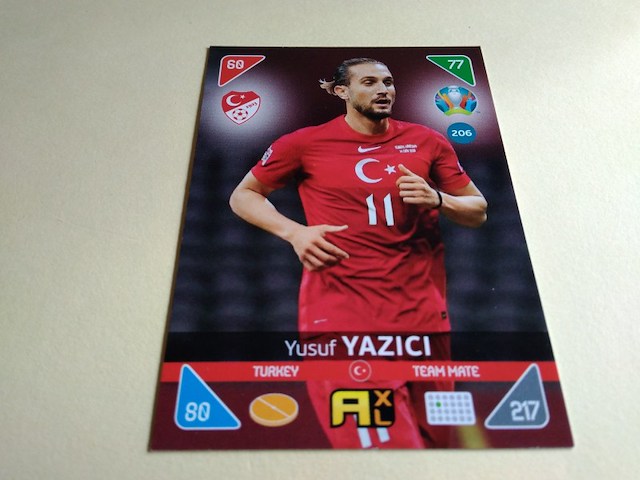 EURO 2020 Kick Off AXL - Base cards Br. 206