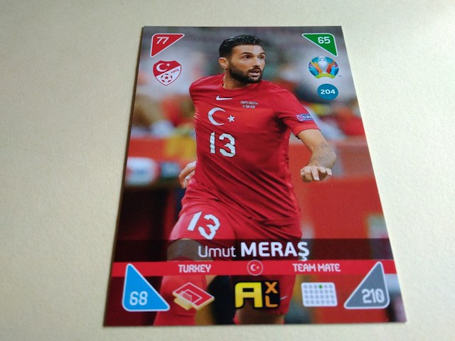 EURO 2020 Kick Off AXL - Base cards Br. 204