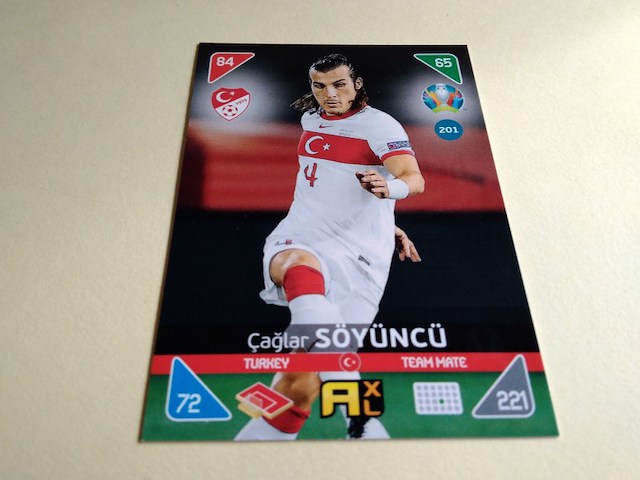 EURO 2020 Kick Off AXL - Base cards Br. 201