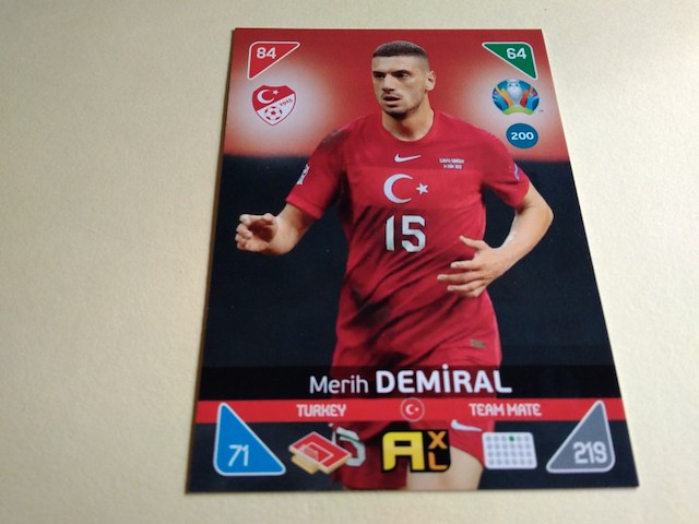 EURO 2020 Kick Off AXL - Base cards Br. 200