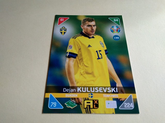 EURO 2020 Kick Off AXL - Base cards Br. 198