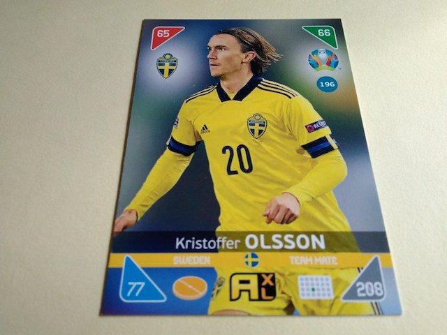 EURO 2020 Kick Off AXL - Base cards Br. 196