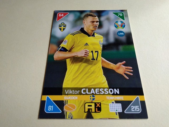 EURO 2020 Kick Off AXL - Base cards Br. 195