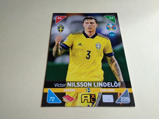 EURO 2020 Kick Off AXL - Base cards Br. 192