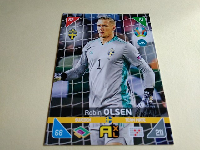 EURO 2020 Kick Off AXL - Base cards Br. 190