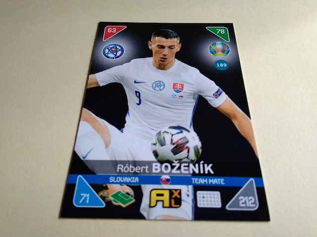 EURO 2020 Kick Off AXL - Base cards Br. 189