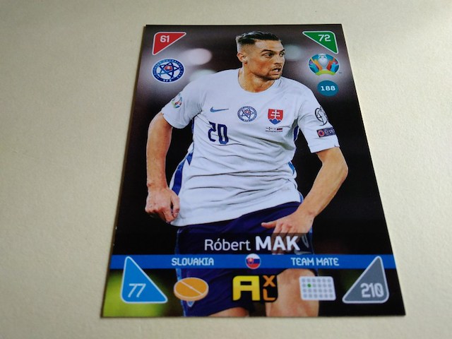 EURO 2020 Kick Off AXL - Base cards Br. 188