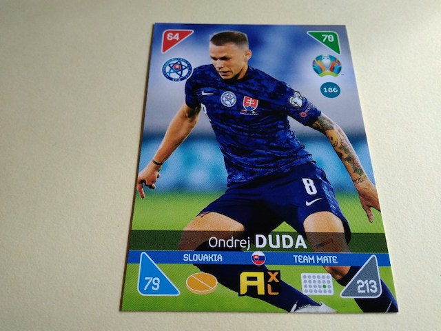 EURO 2020 Kick Off AXL - Base cards Br. 186