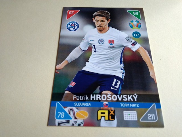 EURO 2020 Kick Off AXL - Base cards Br. 184