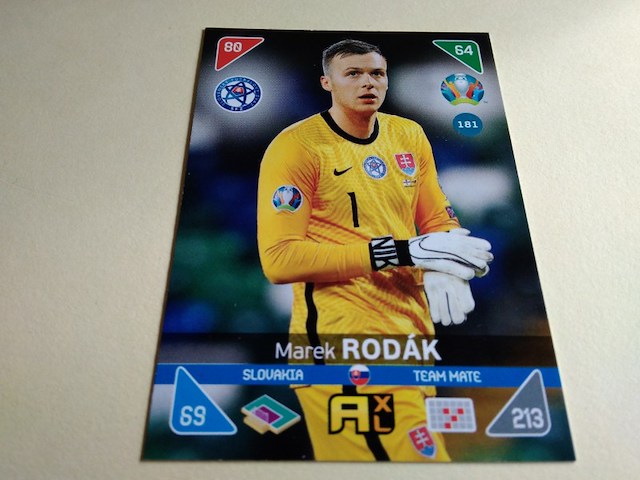 EURO 2020 Kick Off AXL - Base cards Br. 181