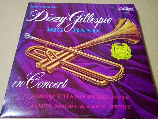 Dizzy Gillespie - In Concert, nova, neslusana ploca