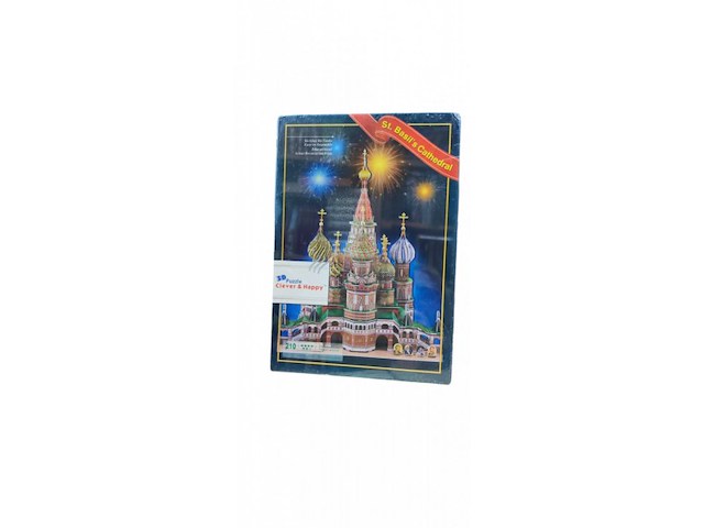 3D puzzle- St.Basil`s Cathedral