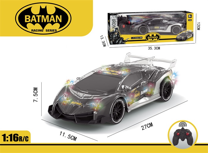 BATMAN automobil na daljinsko upravljanje 1:16 M666110