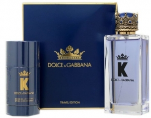 D.G. Set K by Dolce Gabbana M edt 100ml + 75ml Stick