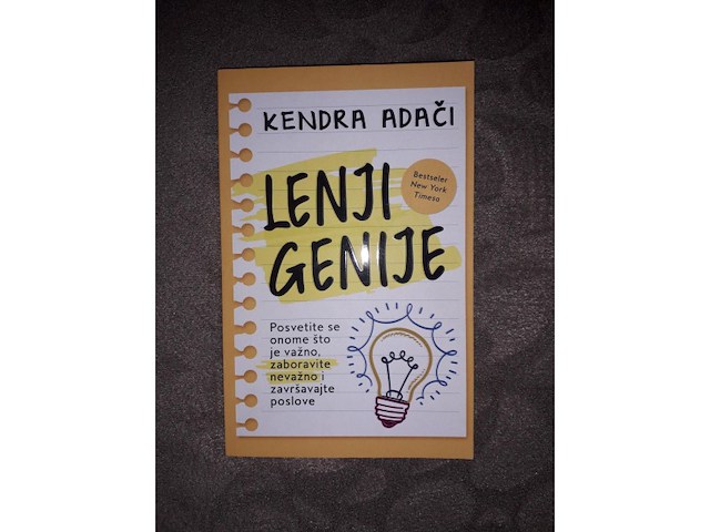 Lenji Genije - Kendra Adaci