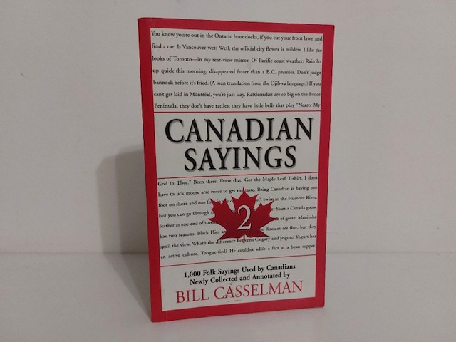 Canadian sayings - Bill Casselman