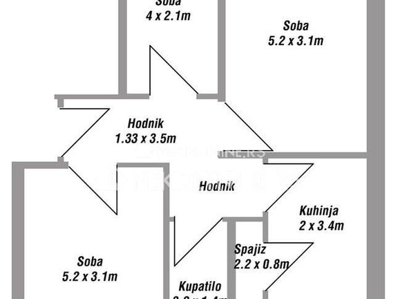 Trosoban 63m, Zemun, Gornji Grad - kupovina od vlasnika