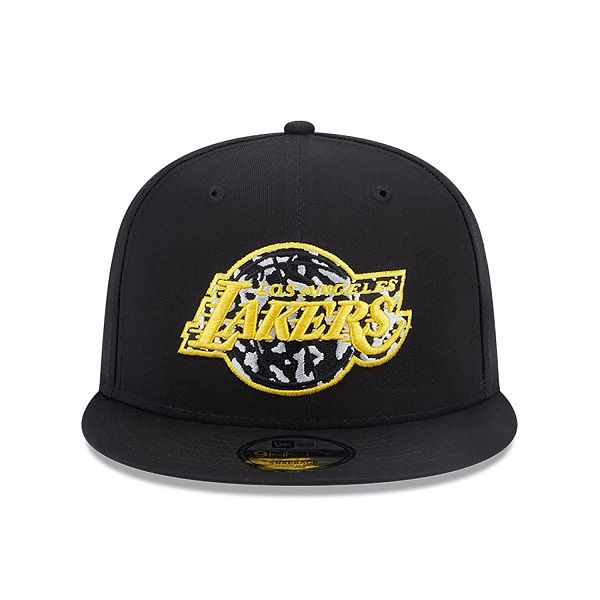 LA LAKERS SEASONAL 9FIFTY SNAPBACK CAP 'BLACK'