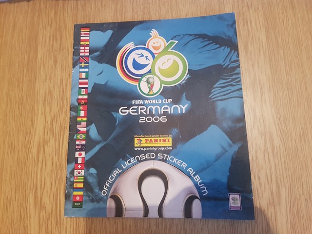 Prazan album - Germany 2006 (Panini) 4,bez slicica